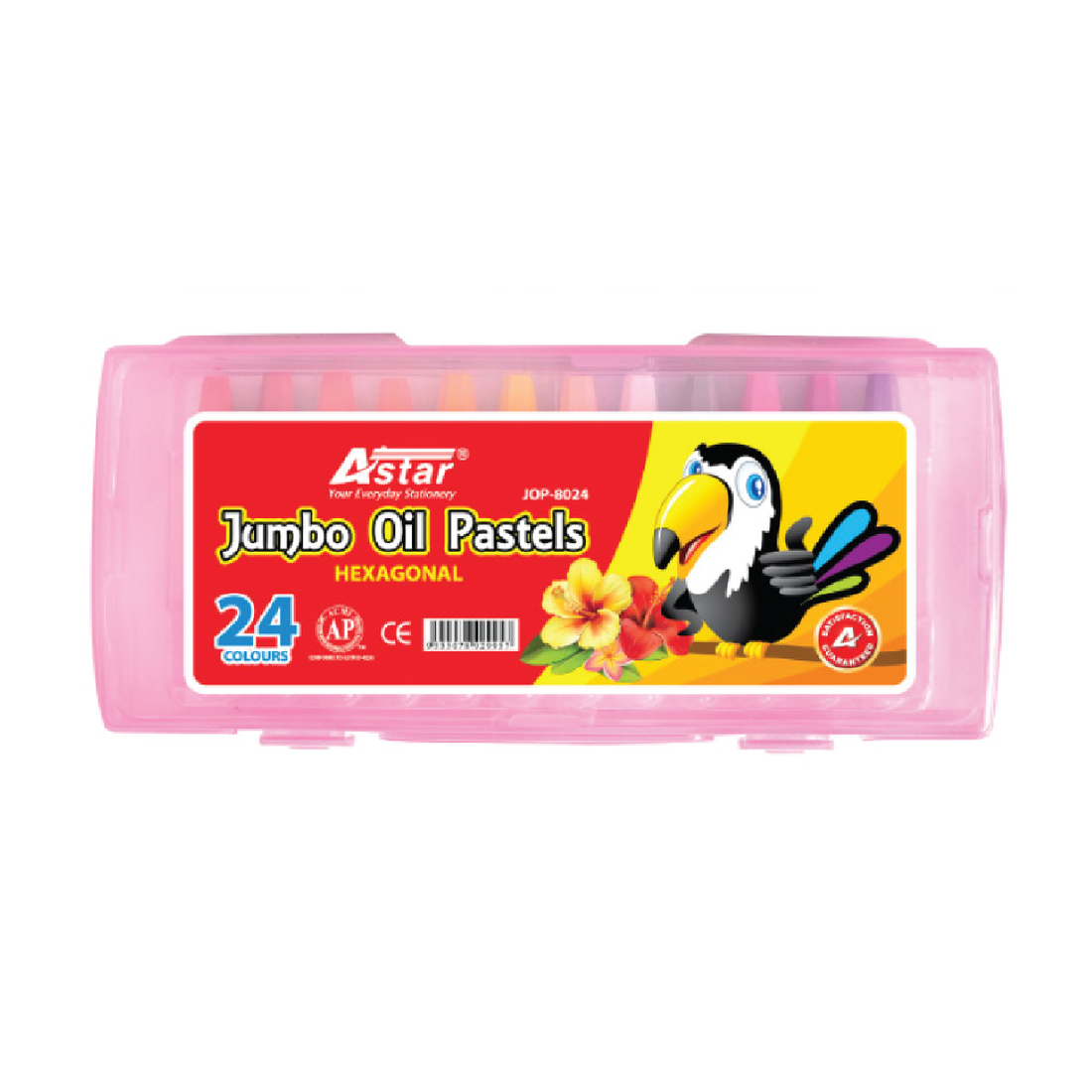 JOP8024 - 24 Jumbo Coloured Oil Pastel – ASTAR