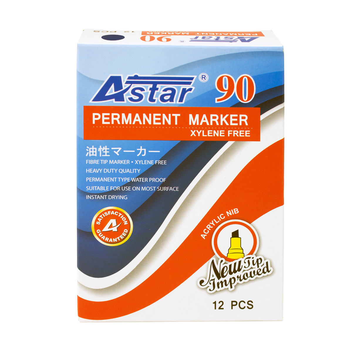 MP90-BK - ASTAR PERMANENT MARKER PEN