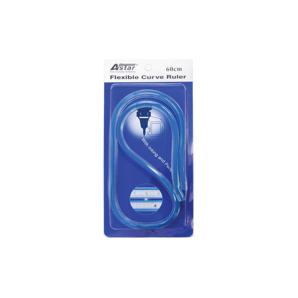 ED176-4 - ASTAR 60CM FLEXIBLE CURVE RULER
